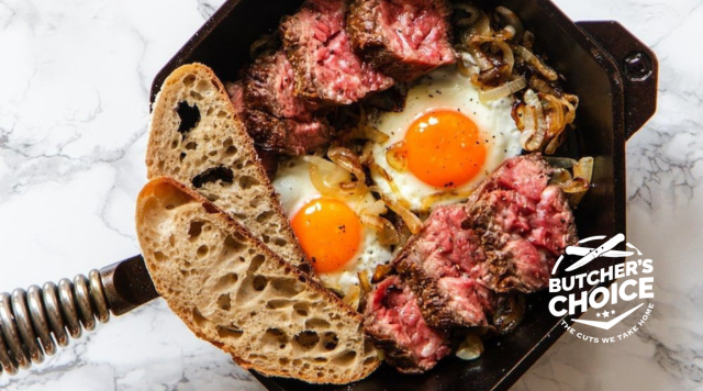Denver Steak & Eggs Breakfast Skillet – Ribeye Butcher Shop
