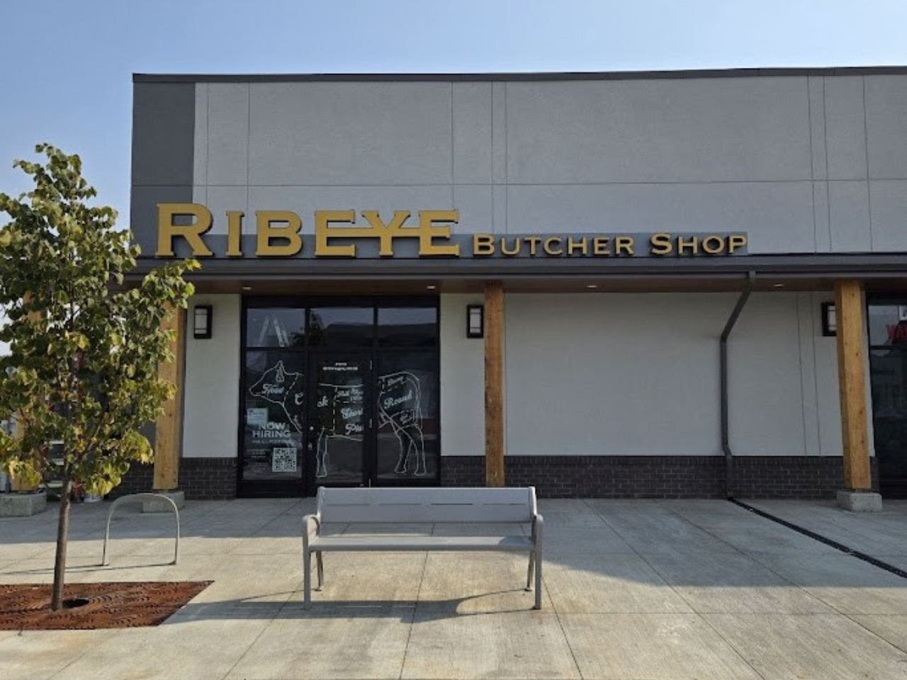 In store menu – Ribeye Butcher Shop