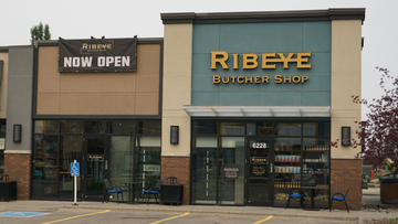 In store menu – Ribeye Butcher Shop