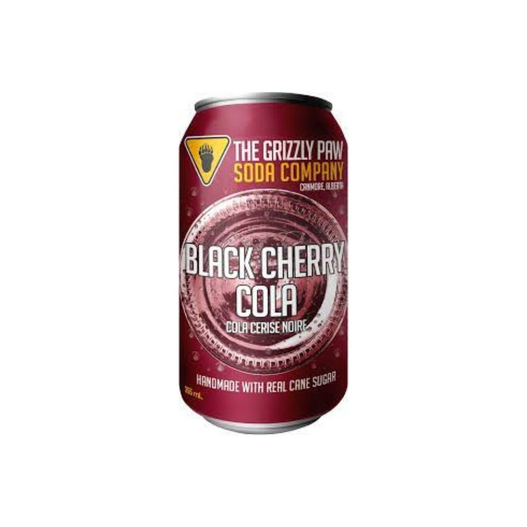 Grizzly Paw Black Cherry Soda – Ribeye Butcher Shop
